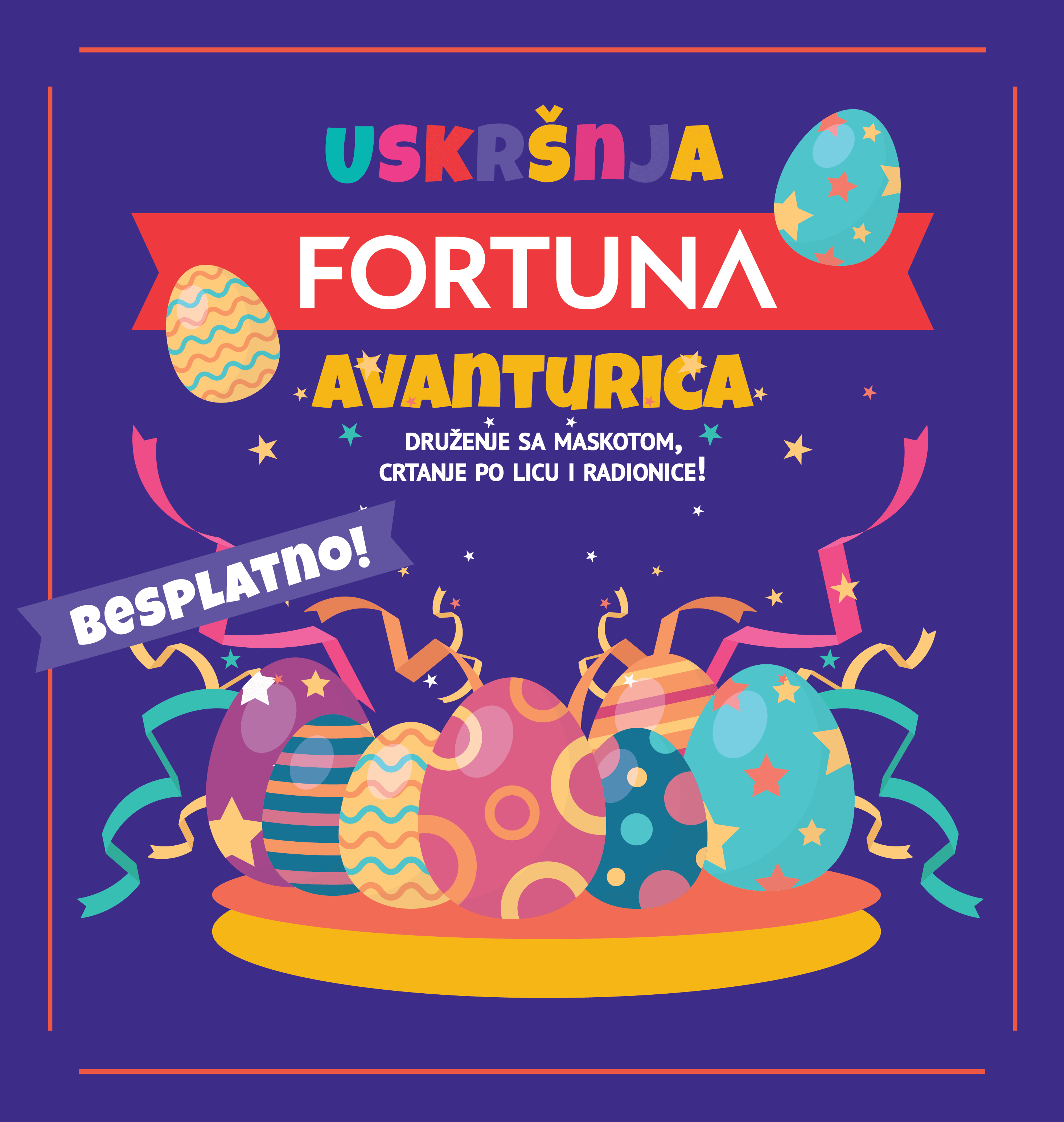 Uskršnja Fortuna Avanturica u Fortuna Centru Topola - Fortuna Market